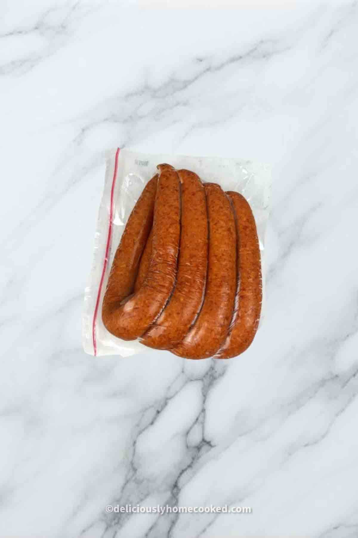 How to cook kielbasa on the stove top - Deliciously Home Cooked