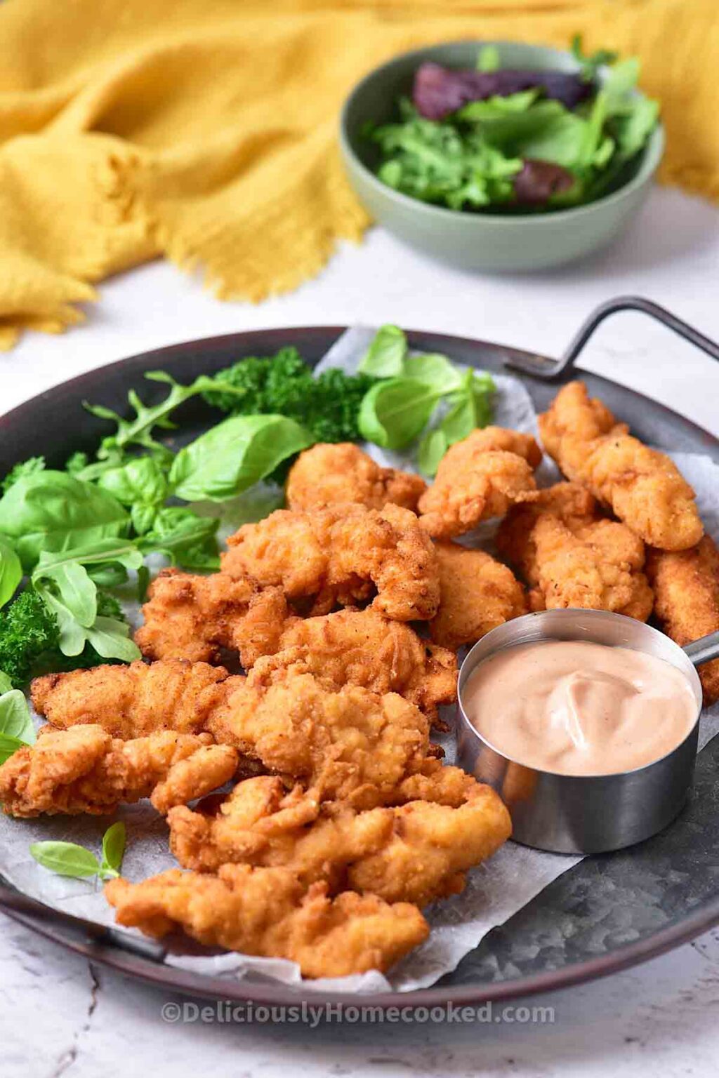Copycat Raising cane's chicken fingers recipe - Deliciously Home Cooked