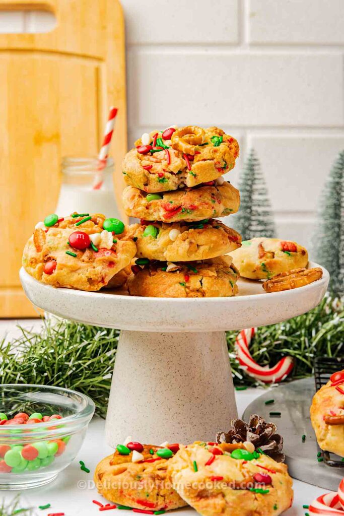 Christmas kitchen sink cookies - Deliciously Home Cooked