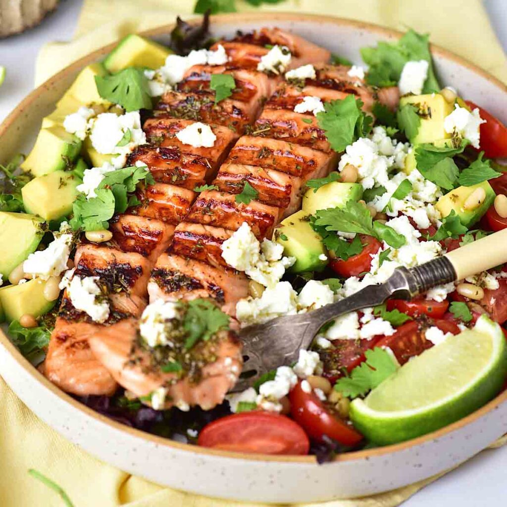 Strawberry cucumber salad - Deliciously Home Cooked