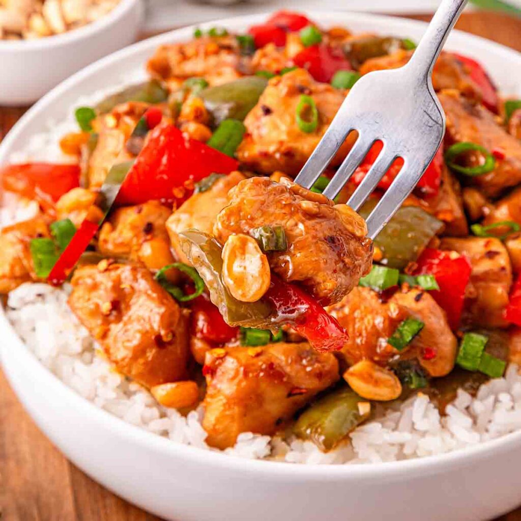 Bang bang chicken bowls - Deliciously Home Cooked