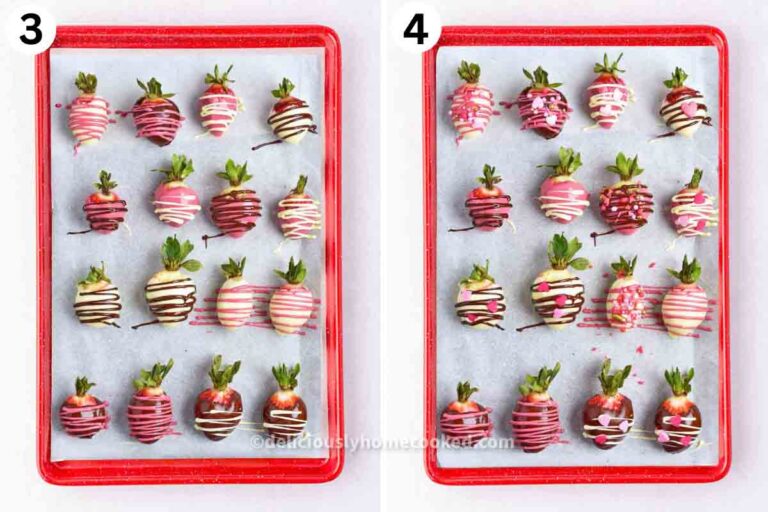 Valentine’s Day Chocolate Covered Strawberries for Date Night