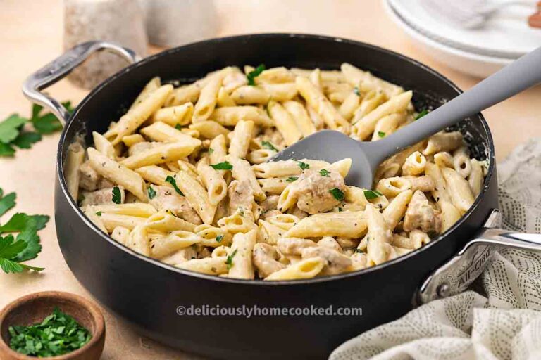 Creamy Chicken Pasta Recipe (Easy One-Skillet Dinner)
