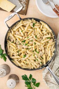 Creamy Chicken Pasta Recipe (Easy One-Skillet Dinner)